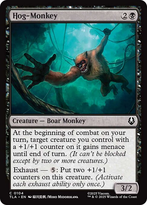 Hog-Monkey (104) (Foil) - Avatar: The Last Airbender – Game On